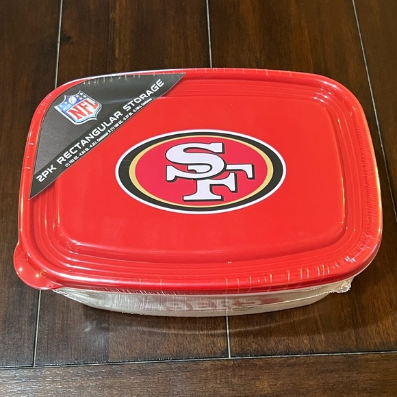 NFL | Kitchen | Nwt 2piece Nfl Sf San Francisco 49ers Plastic ...